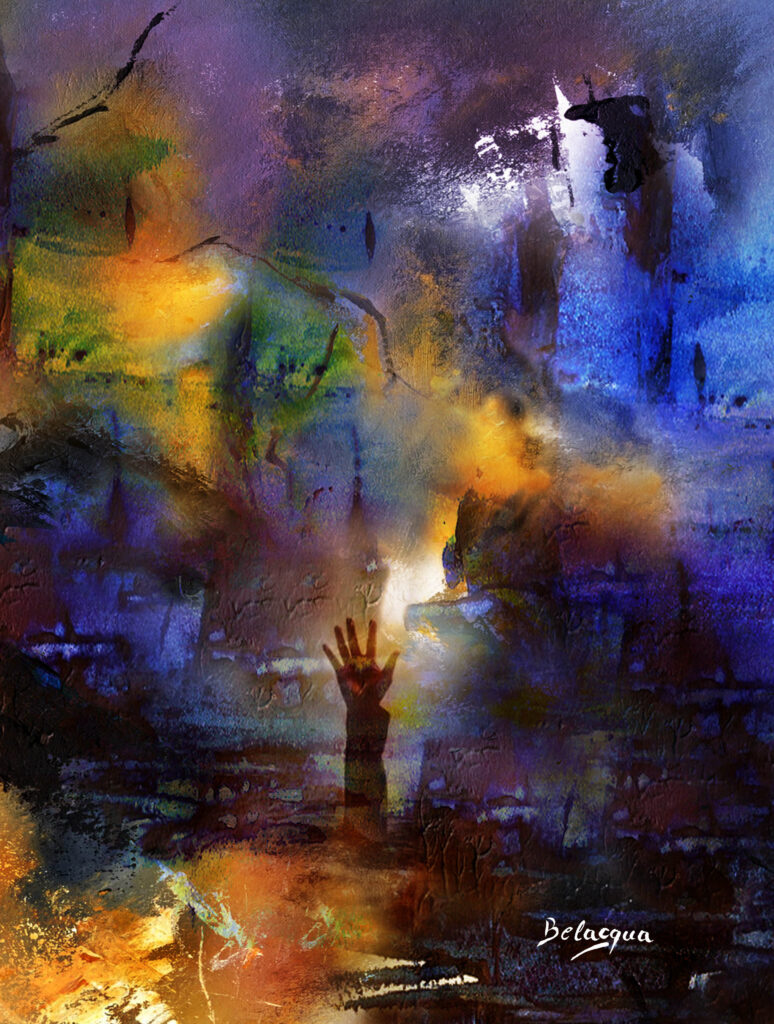 Pintor Santiago Belacqua leva “Cultura da Paz” à Casa dos Coimbras em ...