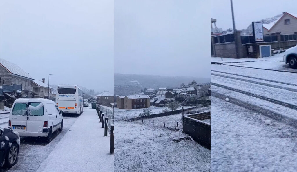 Neve em Abril pinta de branco Castro Laboreiro (c/ vídeo) – O Vilaverdense