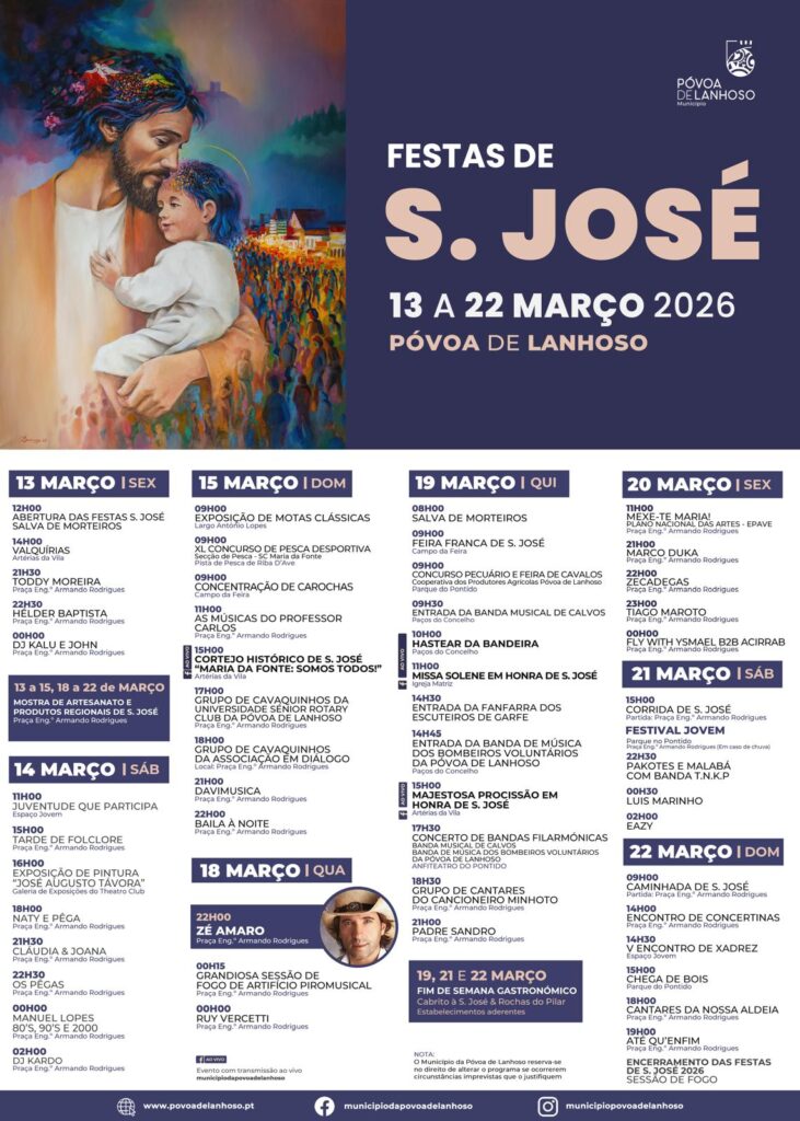 São José da Póvoa de Lanhoso tem Zé Amaro como cabeça de cartaz e ...