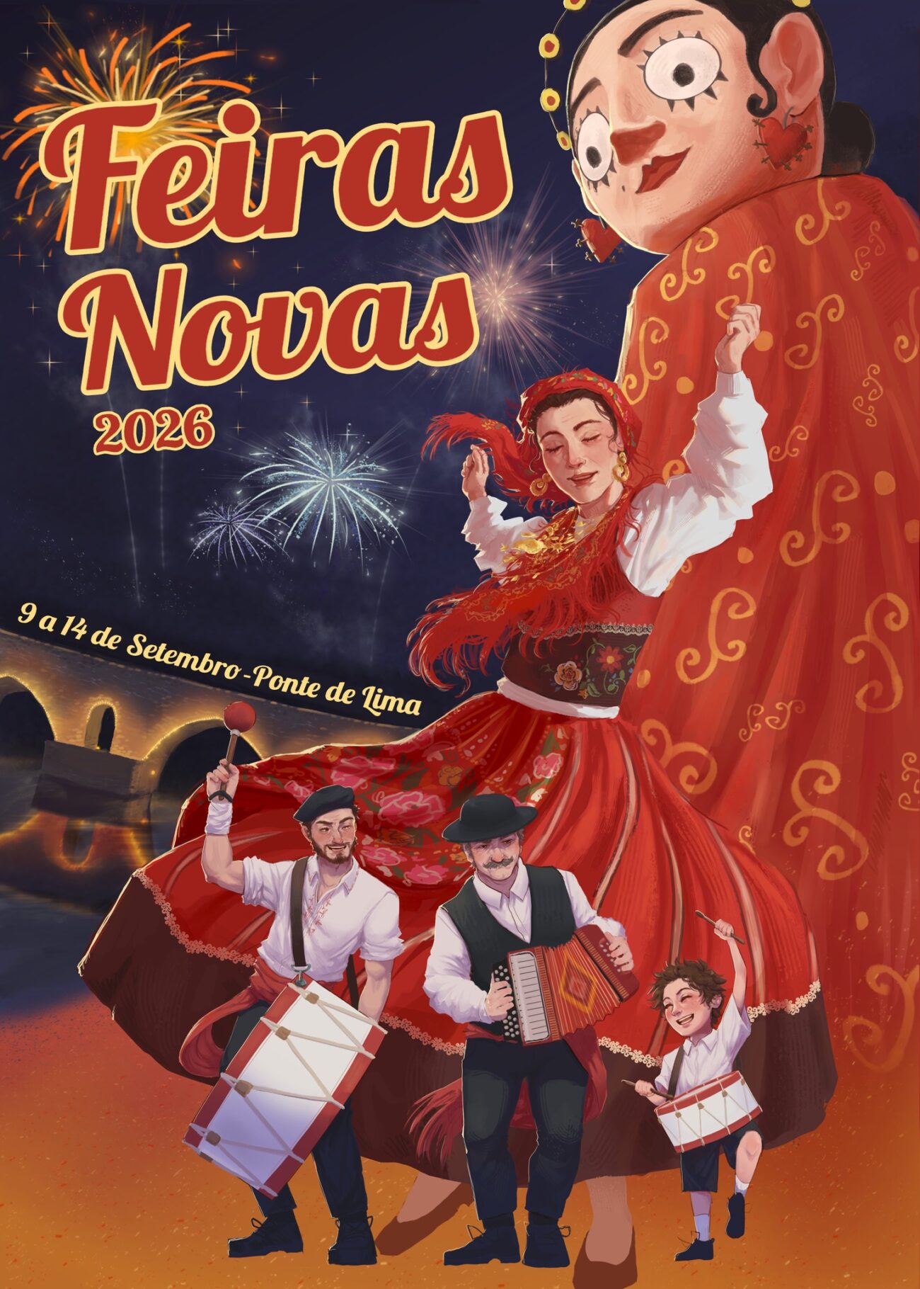 Feiras Novas 2026 de Ponte de Lima já têm cartaz oficial que celebra a ...