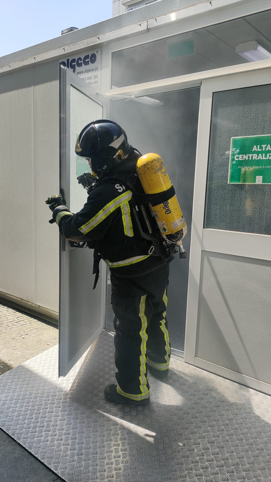 Hospital de Braga testa resposta a incêndio com simulacro de grande ...