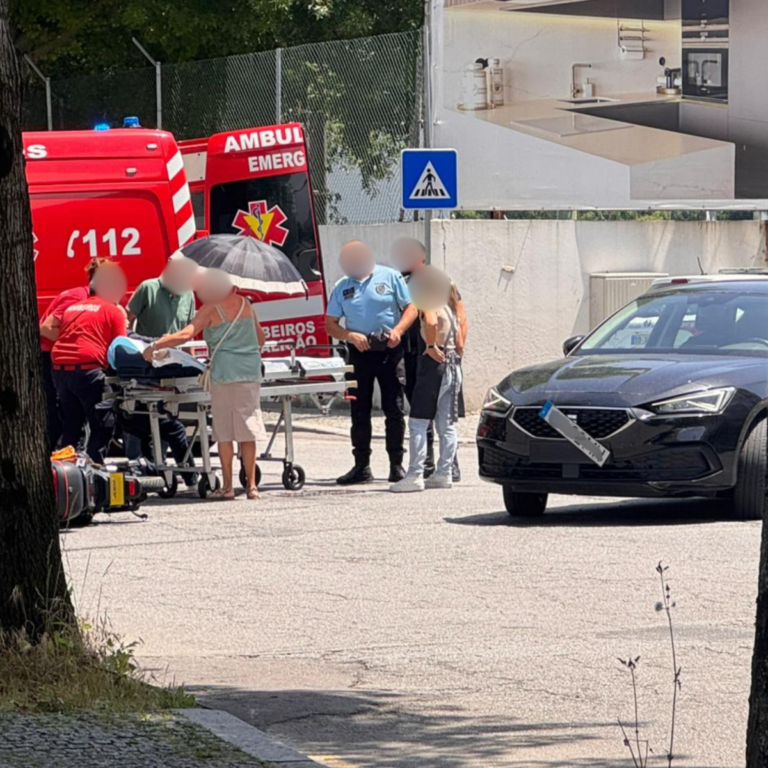 Motociclista ferido em colisão em Famalicão – O Vilaverdense